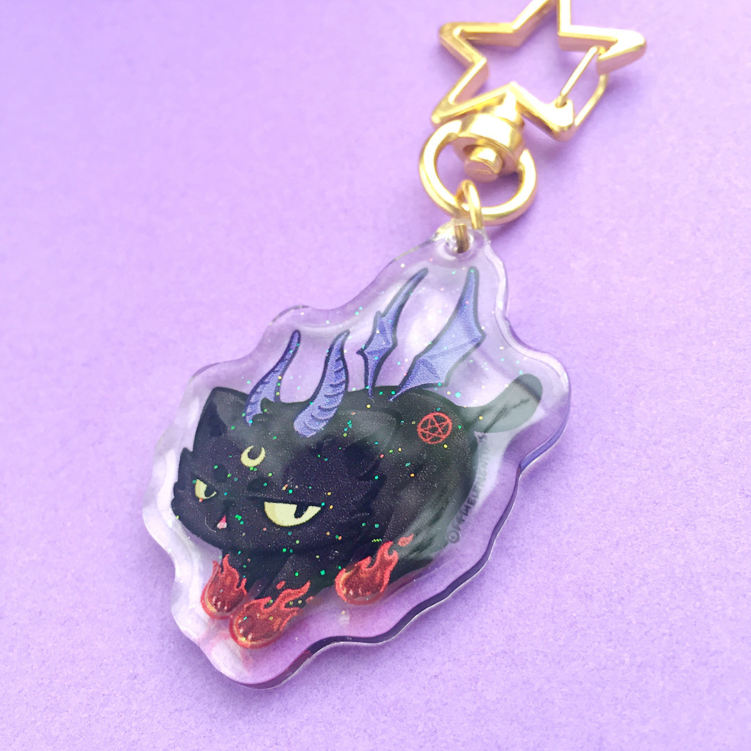 Lucifer Acrylic Keychains – Fifth Element Pins